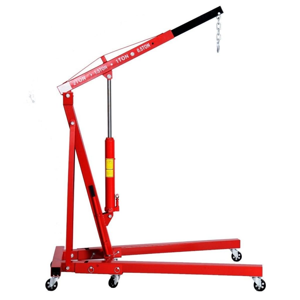 Manual Operated Counter Balance Floor Crane - Rudra Material Handling ...
